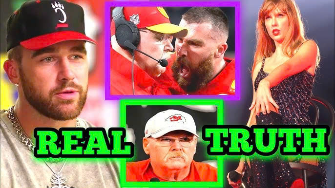 Travis Kelce Finally REVEALS Why Coach Andy Reid Wants Taylor Swift Banned From The Locker Room