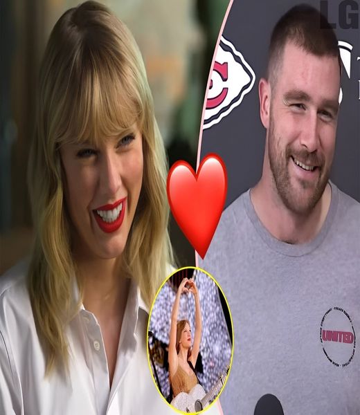 “Taylor Swift’s Heartfelt Gesture: Sending Love to Travis Kelce with a Heartfelt Hand Gesture ...