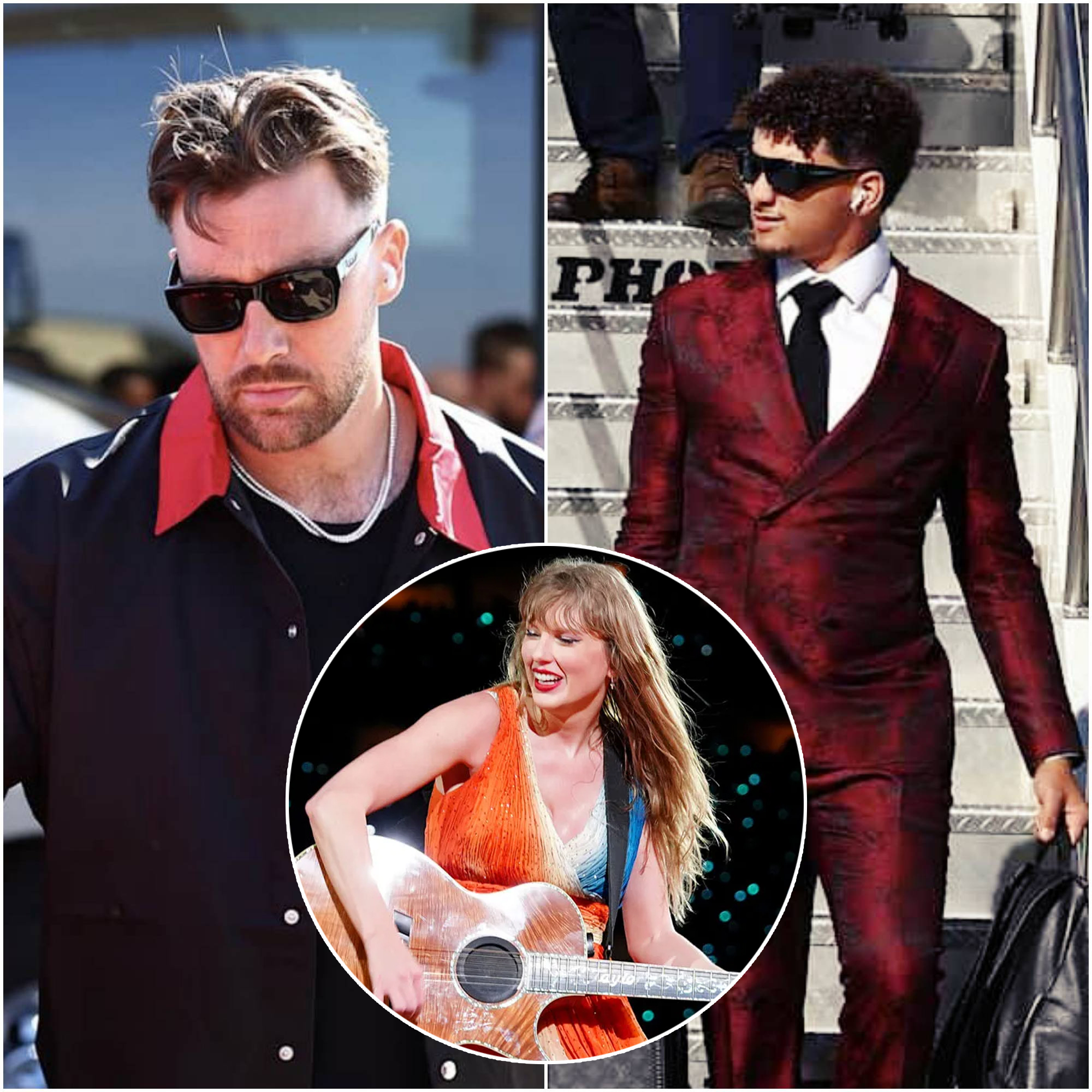 Travis Kelce and Chiefs touch down in Las Vegas for Raiders showdown - as Taylor Swift continues ...