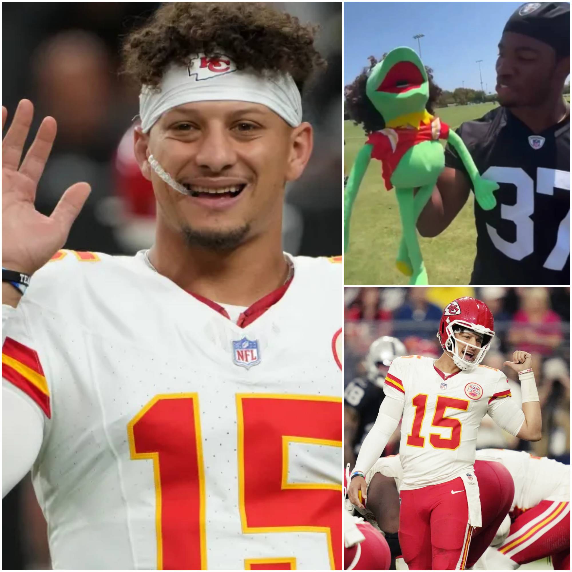 Patrick Mahomes enacts revenge over Raiders as Chiefs remain undefeated thanks to Travis Kelce ...