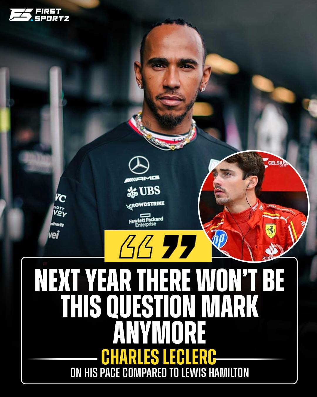 Charles Leclerc asserts ‘no question mark’ over his pace compared to Lewis Hamilton from 2025