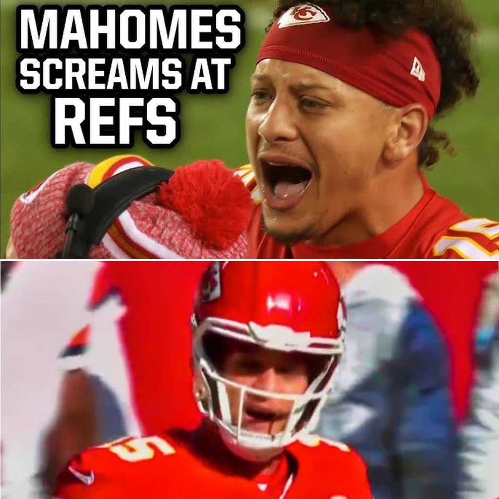 Hot Mic Caught Patrick Mahomes Red-Handed Trying To Ask The Referee For Help During Chiefs ...