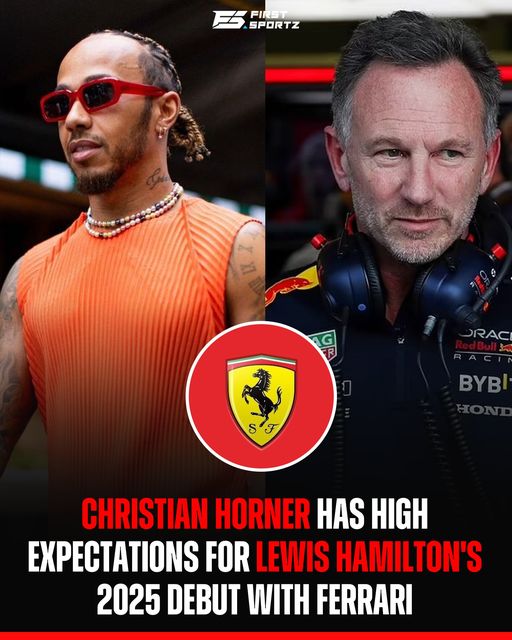 Christian Horner sets big expectations for Lewis Hamilton’s 2025 Ferrari debut