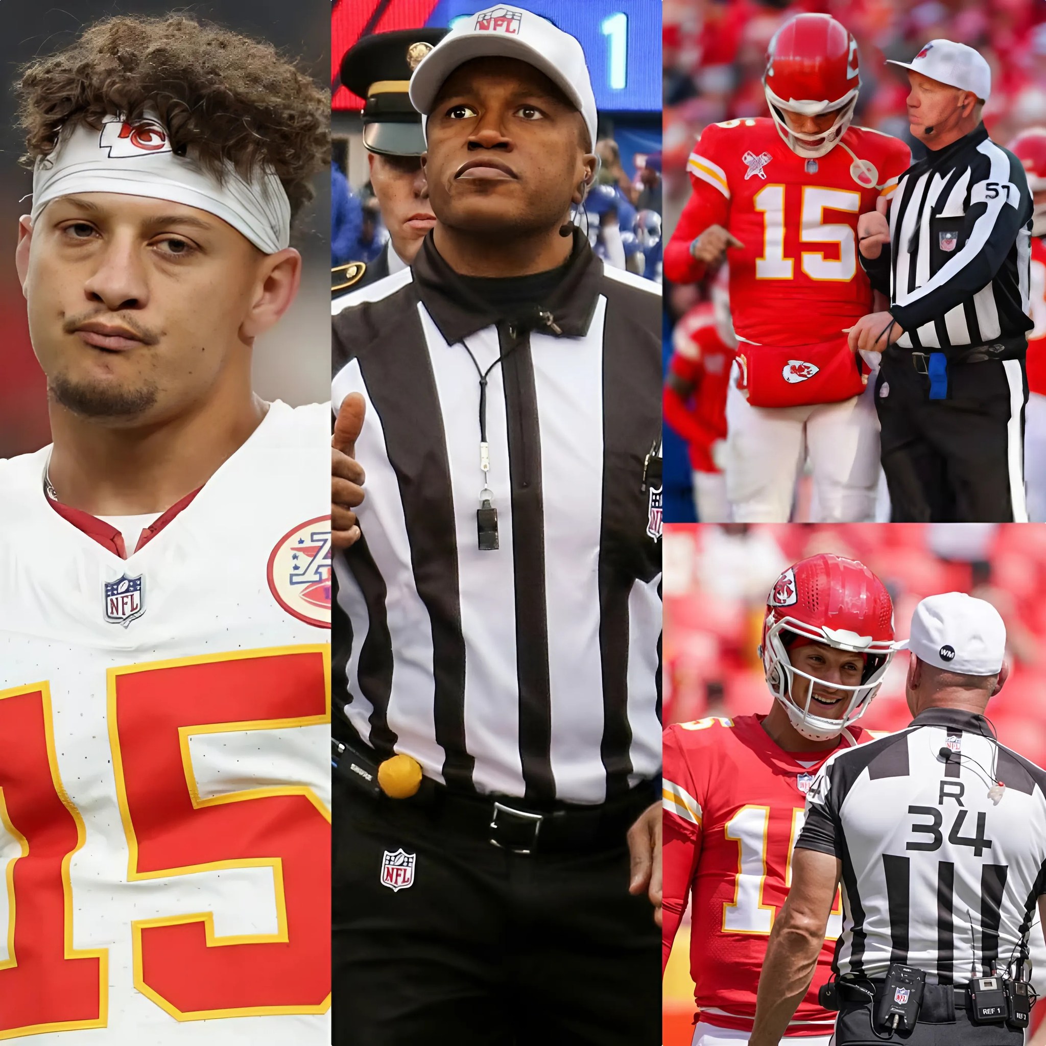 BREAKING: Chiefs’ Patrick Mahomes breaks silence on receiving ‘protection’ from NFL referees after…