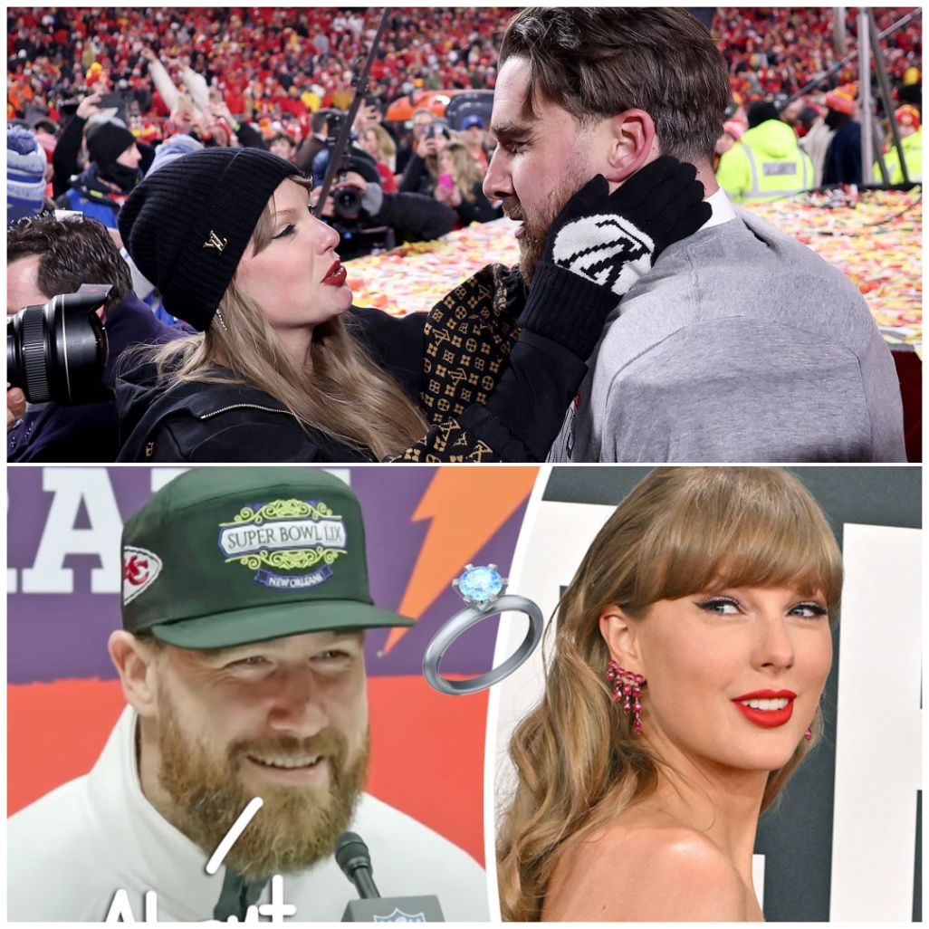 Watch Travis Kelce RESPOND To Taylor Swift Super Bowl PROPOSAL Question