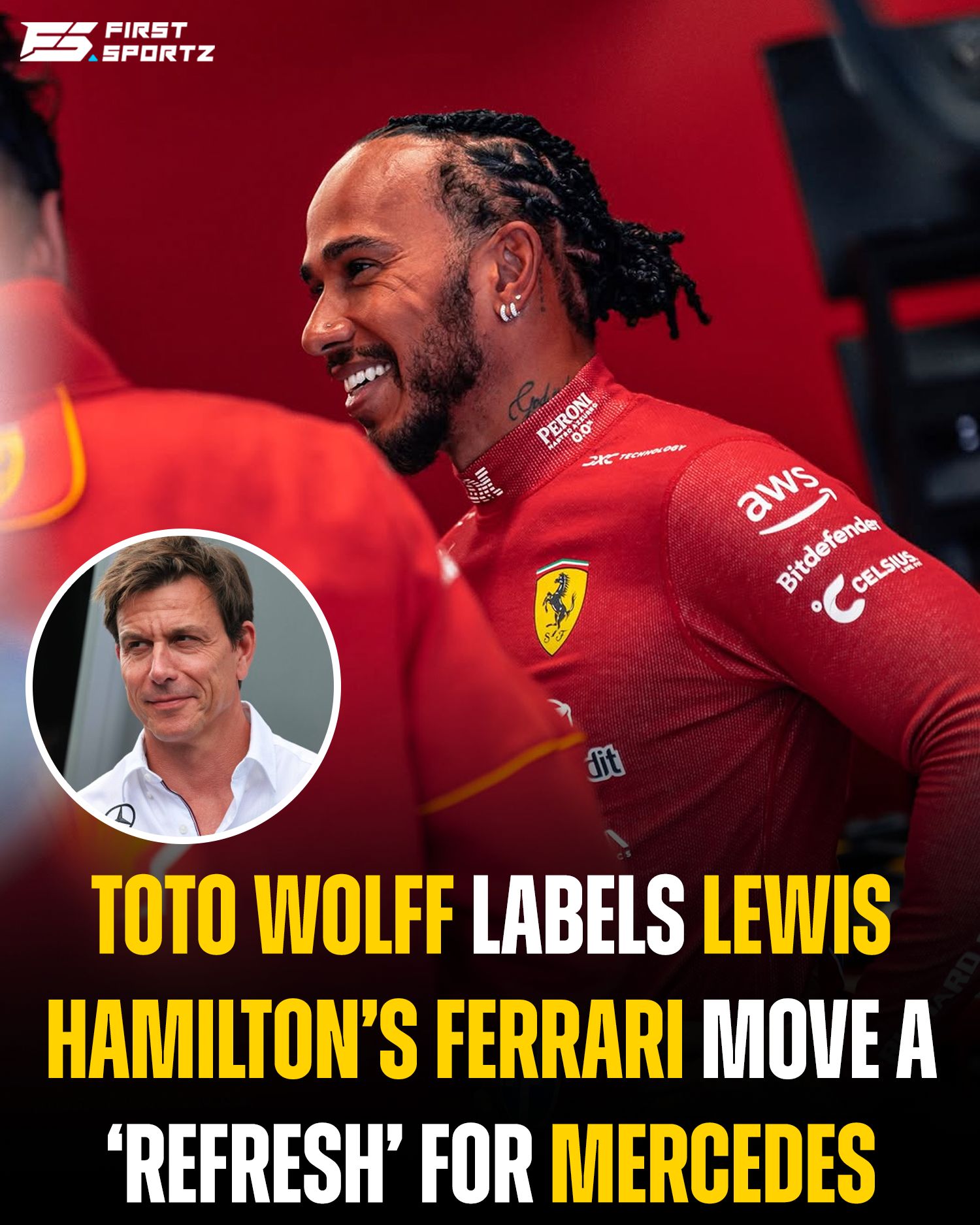 Toto Wolff labels Lewis Hamilton’s Ferrari move a ‘refresh’ for Mercedes
