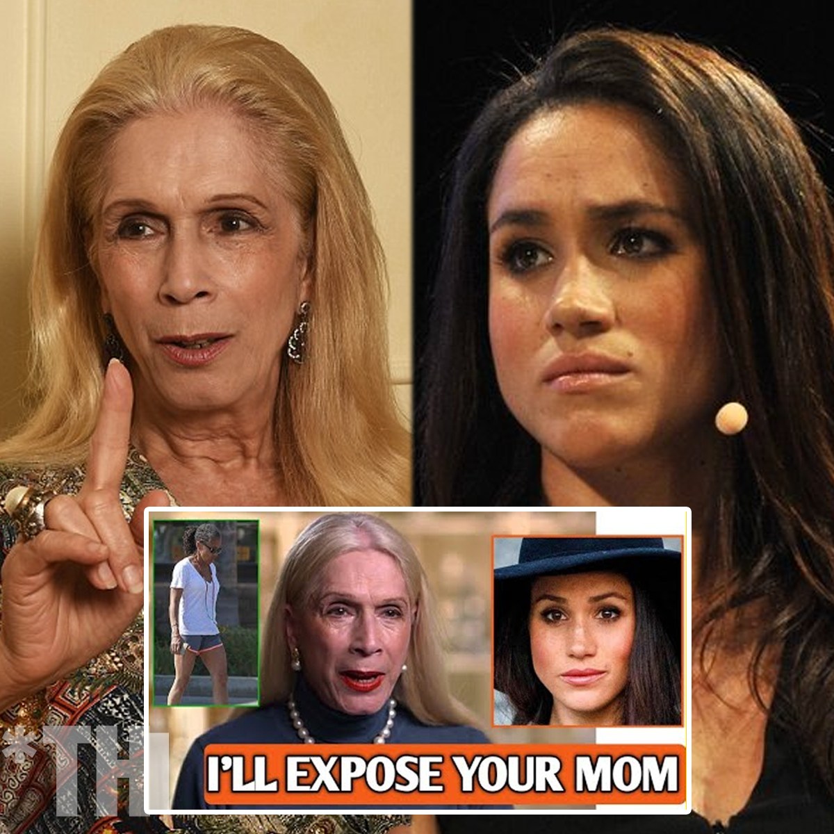 Meghan Swirls Up As She Sends Goons After Lady Colin For Leaking Evidence Of Her Mom’s Dirty Past
