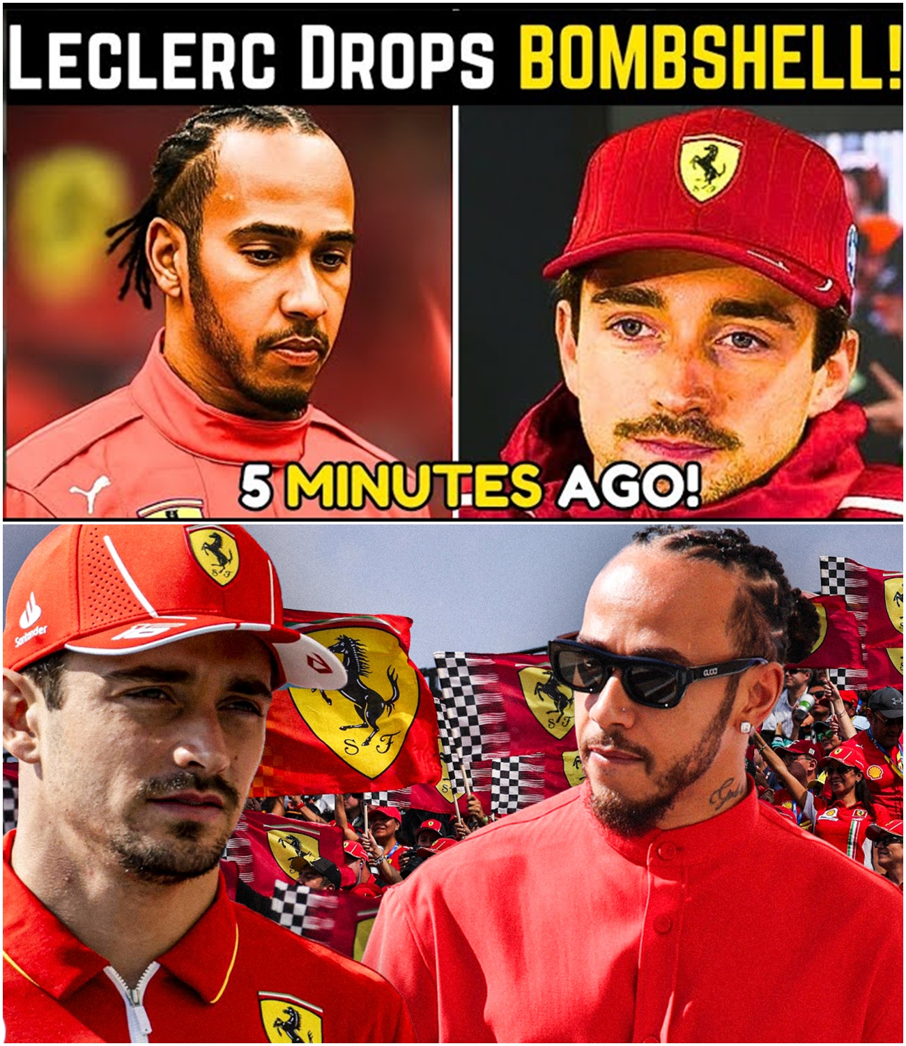 Leclerc Drops a Truth Bomb on Hamilton’s Ferrari SF25 – The Inside Story Revealed!