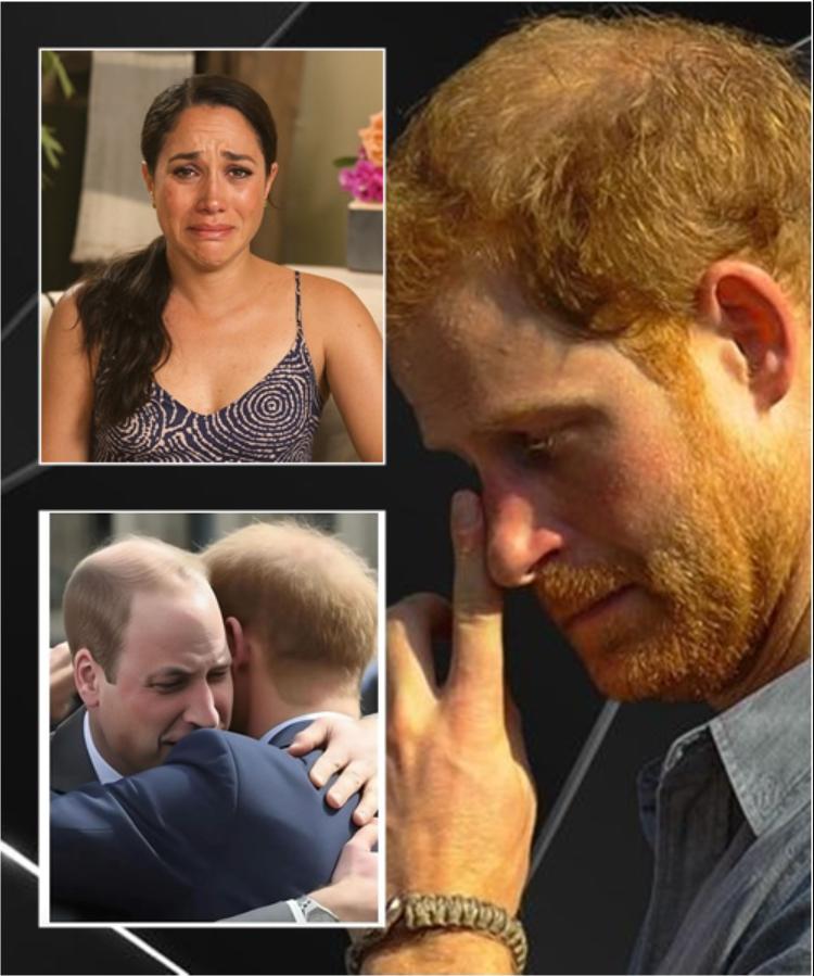Heartbreaking Tragedy! Harry Wipes Away Tears and Embraces Brother William to Announce the ...