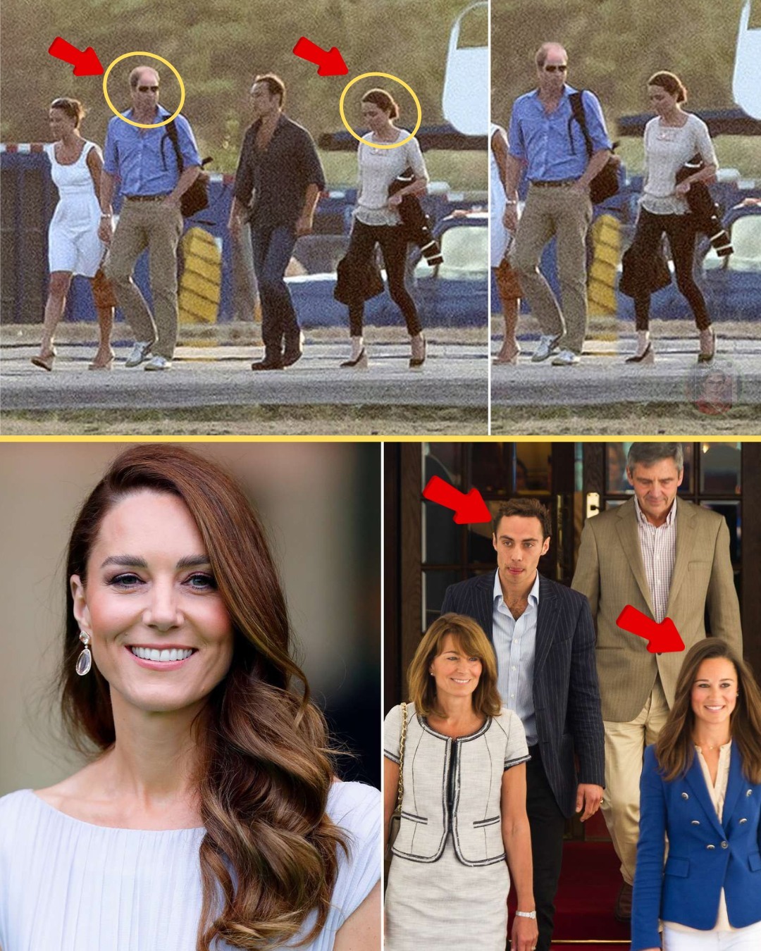 RF. CAMERA CAUGHT Catherine, William, Pippa Matthews and James Middleton on Vacation in a ...
