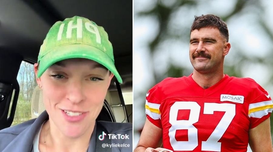 Kylie Kelce Reveals that she is the reason behind Travis Kelce’s ...
