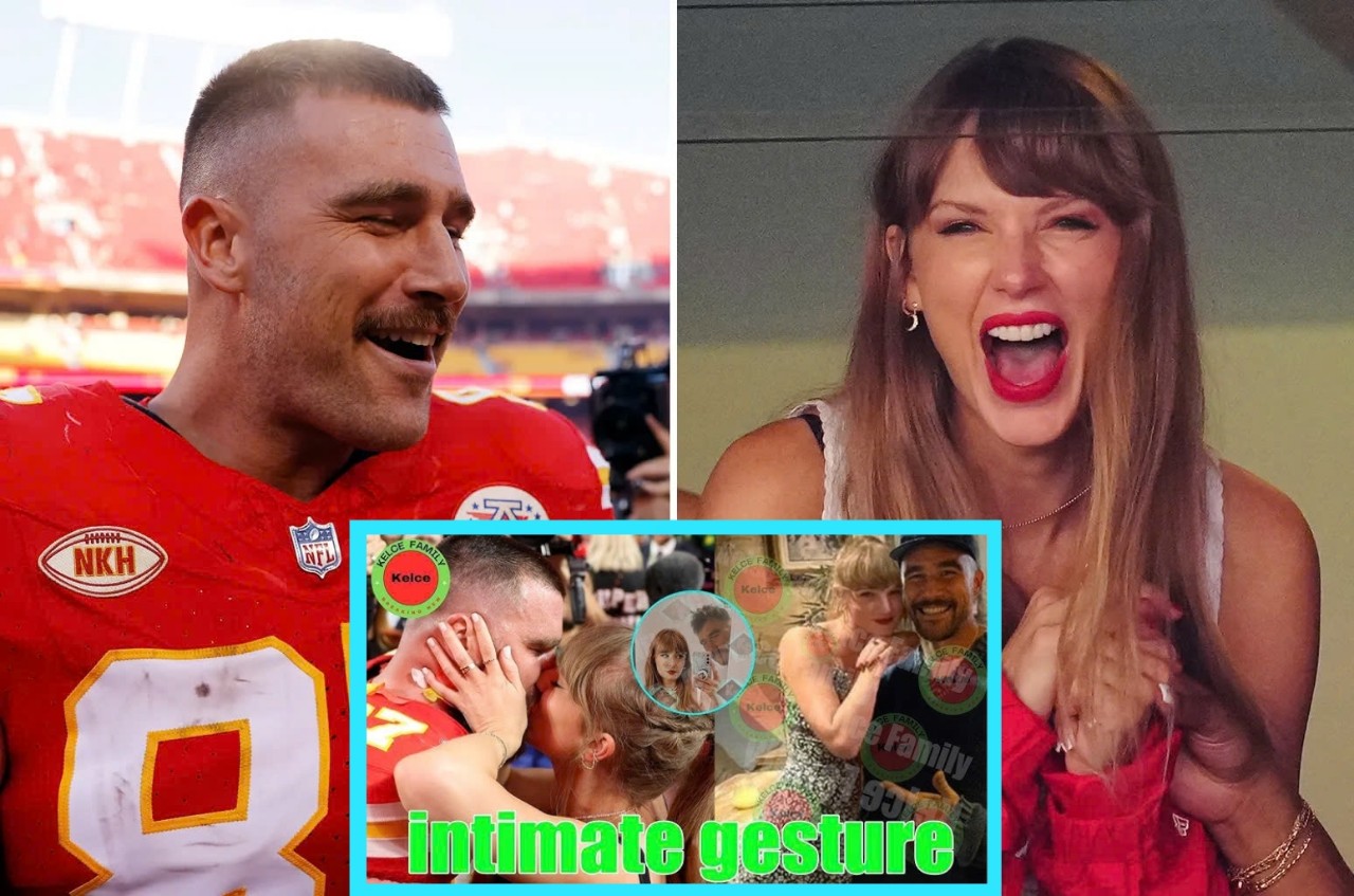 OMG! Travis Kelce's Latest Gesture Shows He's 'Taylor Swift's Number ...