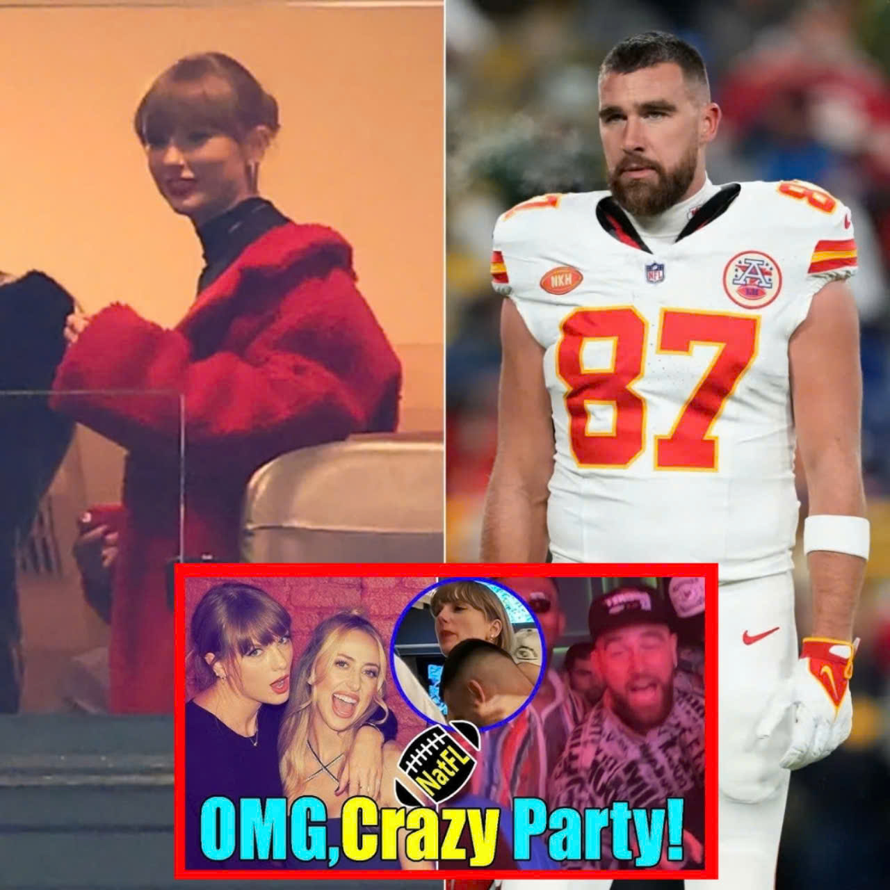 OMG! Travis Kelce & Taylor Swift's private party with friends after ...