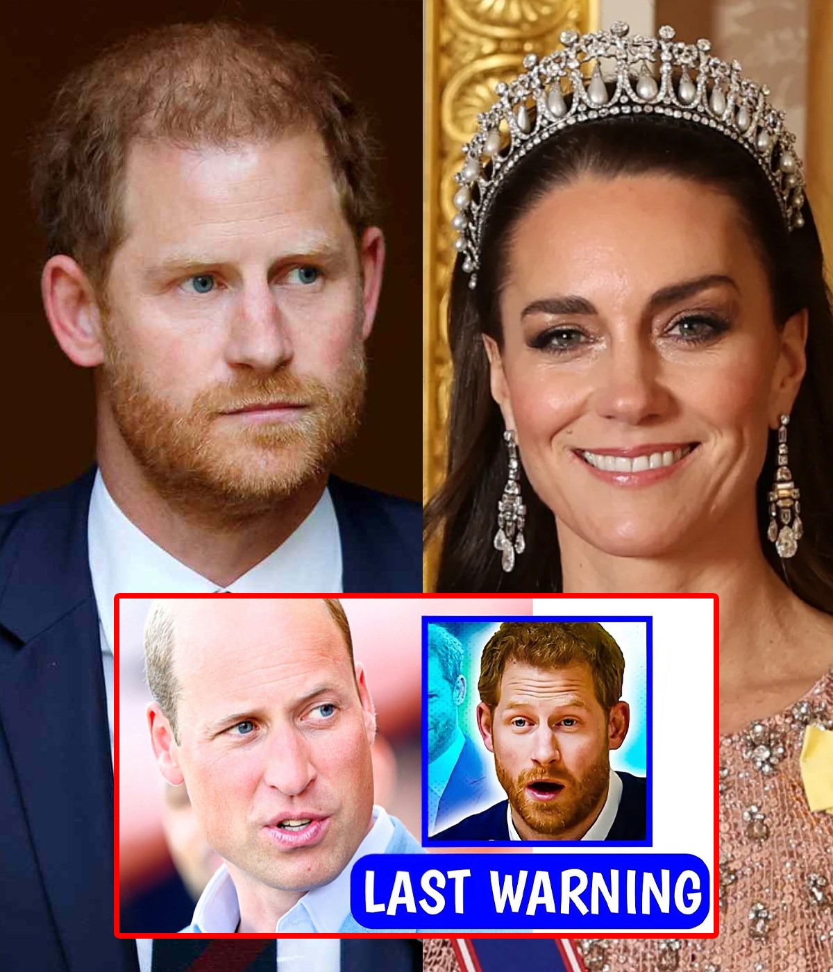 FURIOUS William Sends Harry LAST WARNING To Stop His ‘Bloody Rude’ Way ...