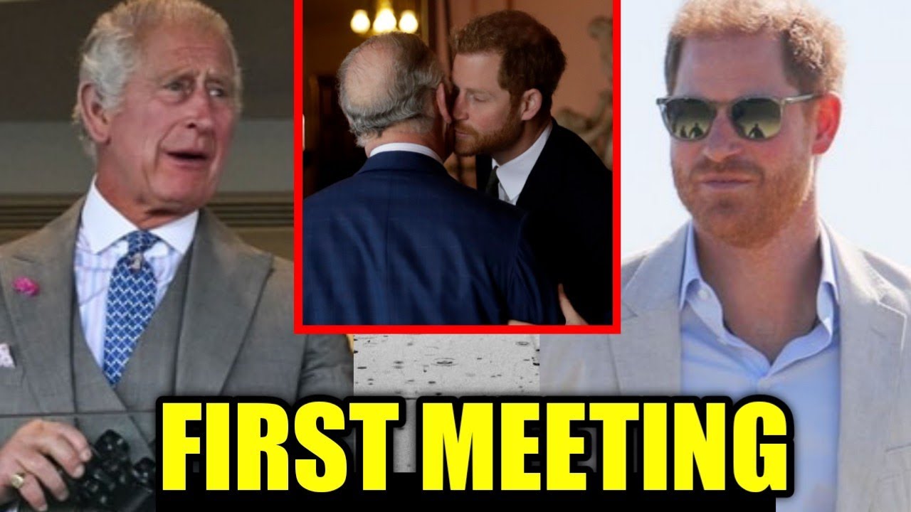 King Charles first encounter with prince Harry after his return to UK ...