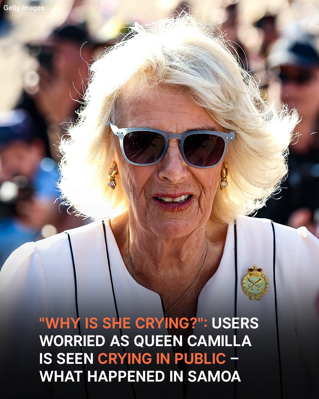 RF. Queen Camilla Spotted Crying during Royal Tour in Samoa