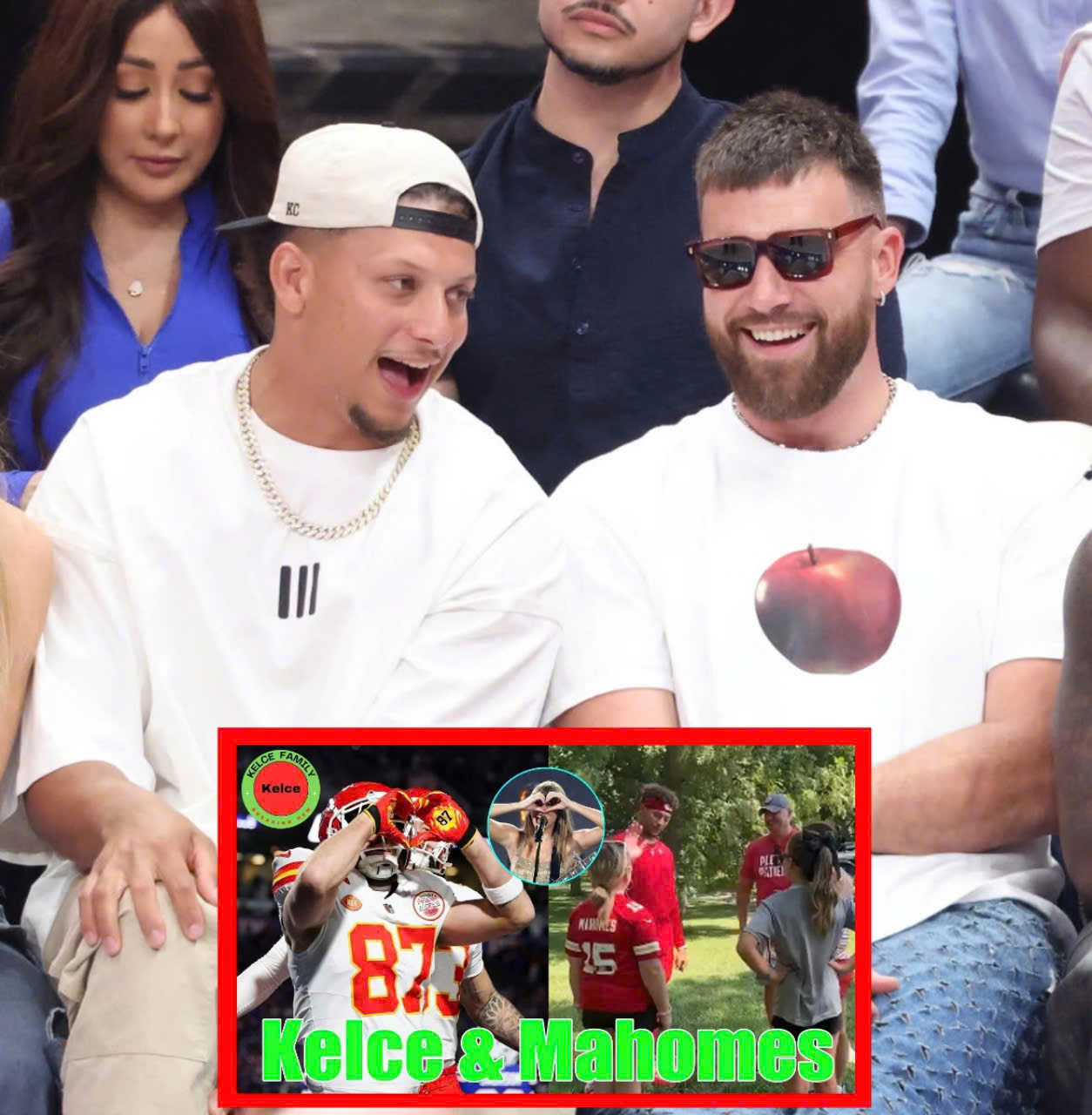 OMG! Fans Believe Travis Kelce & Patrick Mahomes Have Something in ...