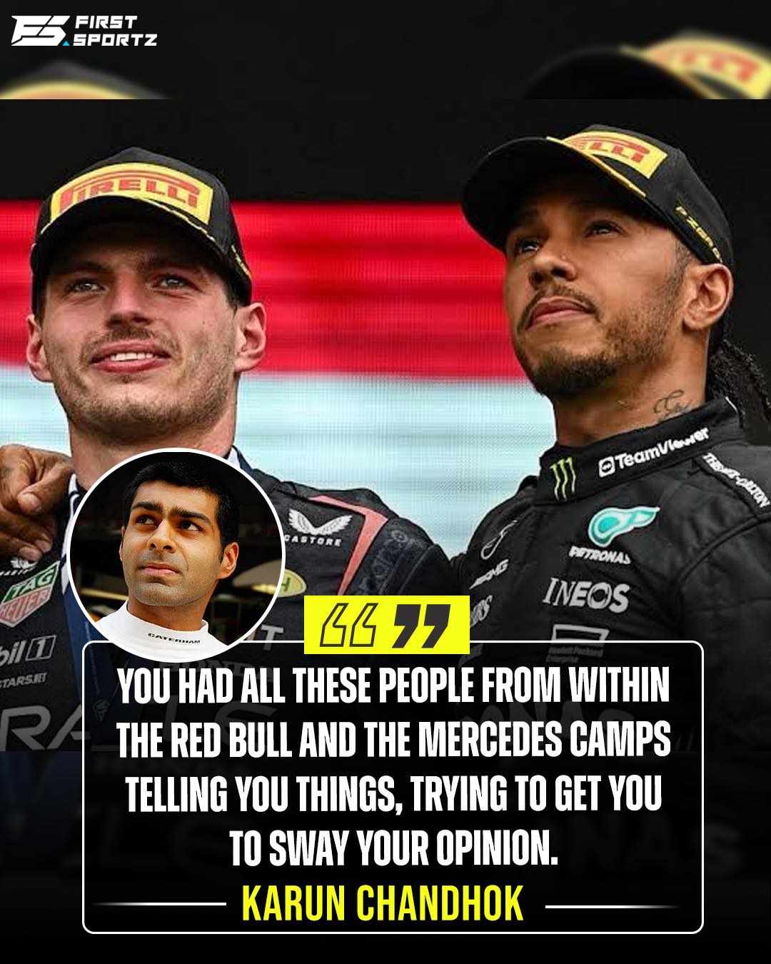 Ex-F1 driver reveals Red Bull and Mercedes tried to ‘sway opinion’ over ...