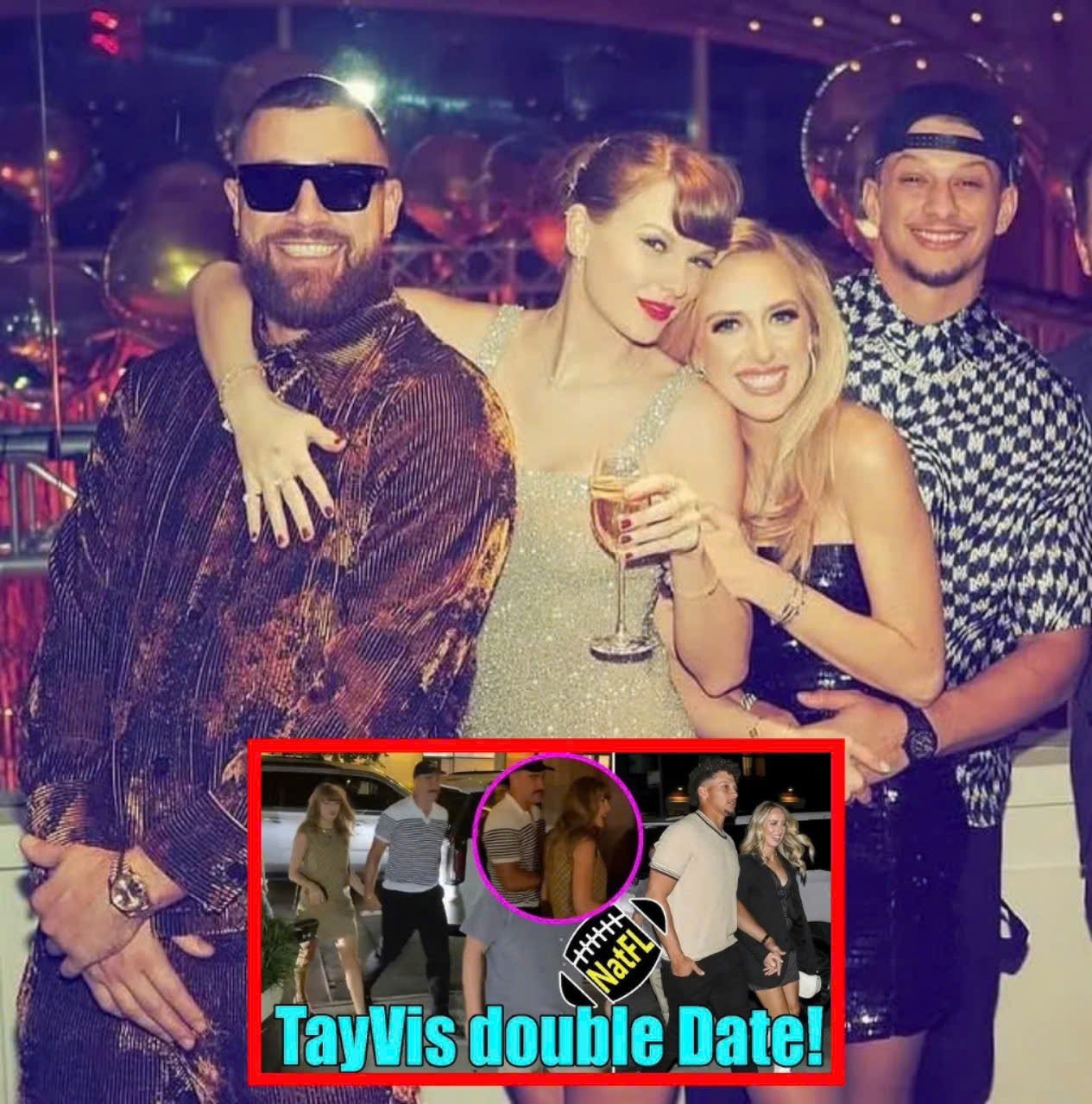 OMG! Taylor & Travis GORGEOUS in double date with Patrick & Brittany at ...
