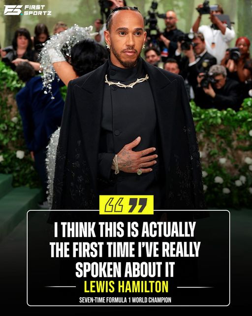 Lewis Hamilton reveals the first time he thought of being co-chair at ...