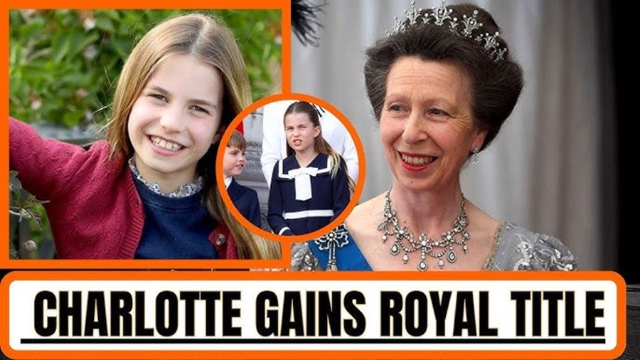 Royal Shock: Princess Anne Hands Over the Crown to Princess Charlotte ...