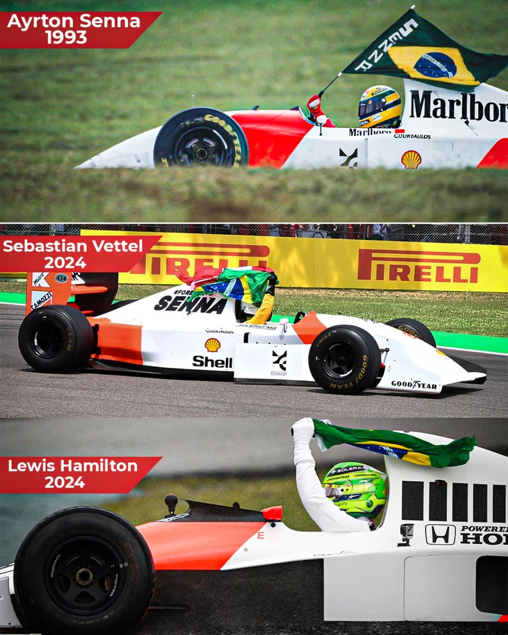 Hamilton calls Senna tribute run 'greatest honour of my career'