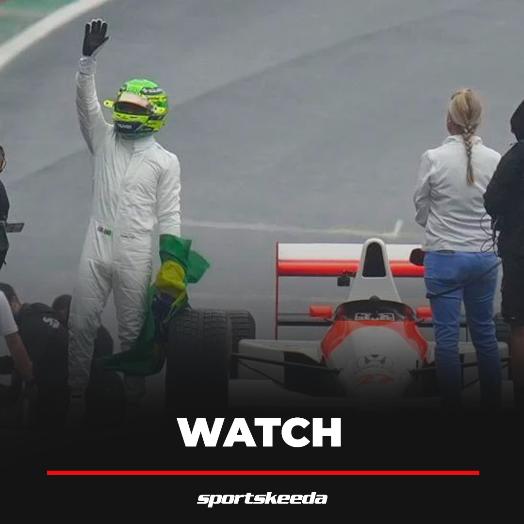 WATCH: Lewis Hamilton waves the Brazilian flag in Ayrton Senna’s ...