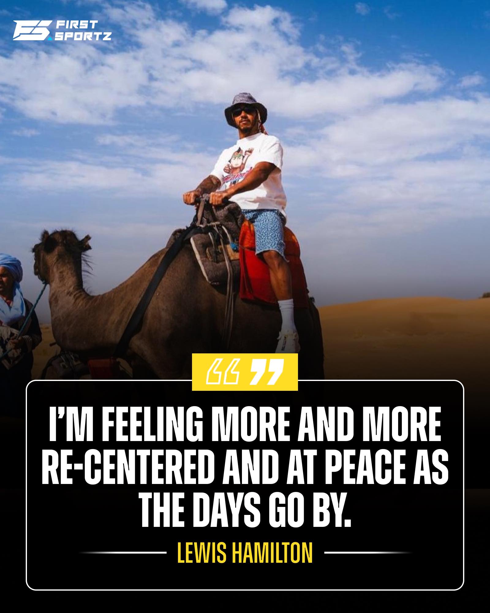 “Feeling more at peace,” Lewis Hamilton making the most of F1 summer ...