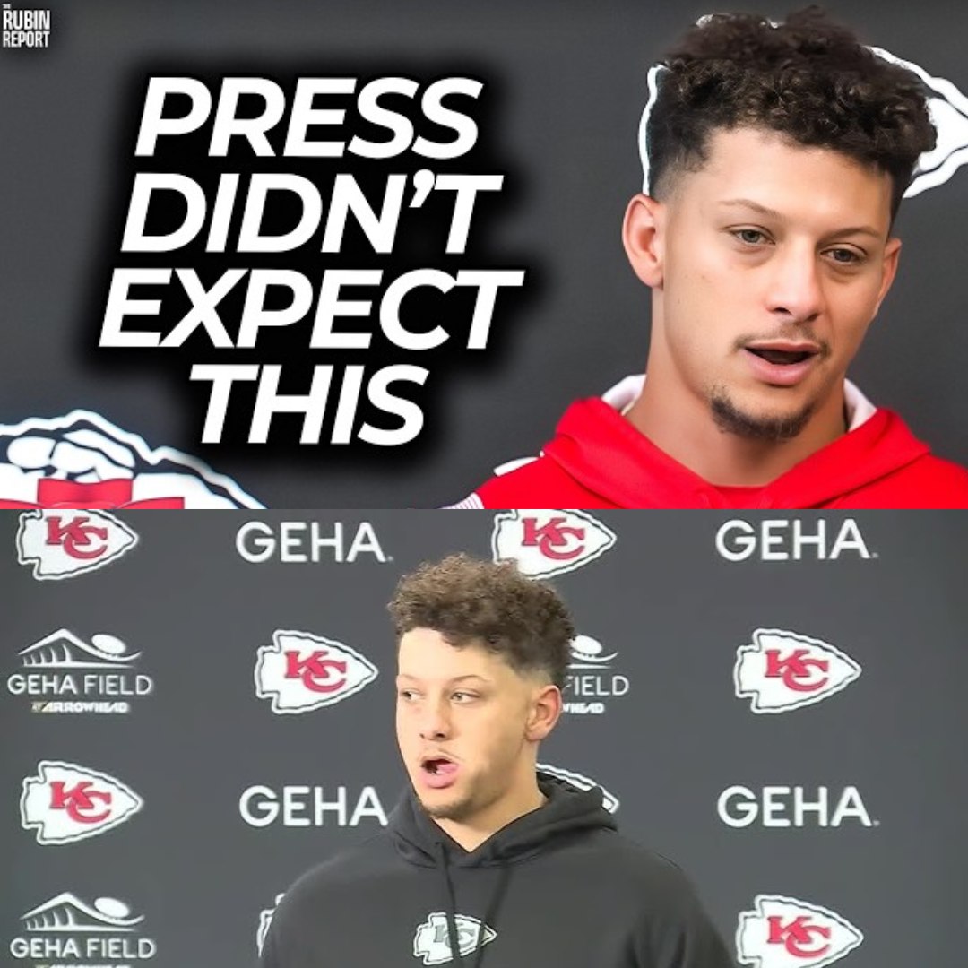 Listen to Press Go Quiet as Patrick Mahomes Makes Reporter Regret ...