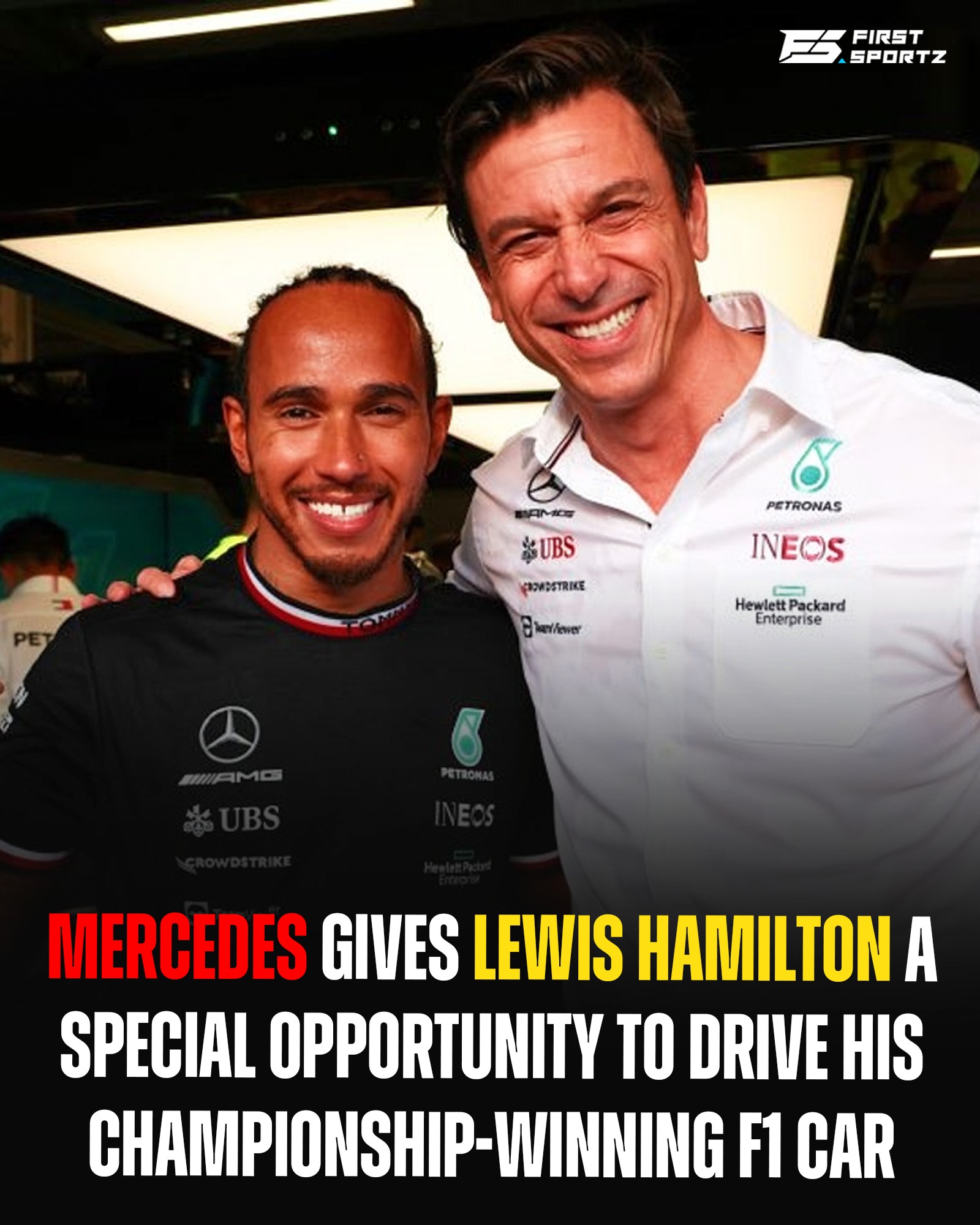 Mercedes surprises Lewis Hamilton with chance to drive his championship ...