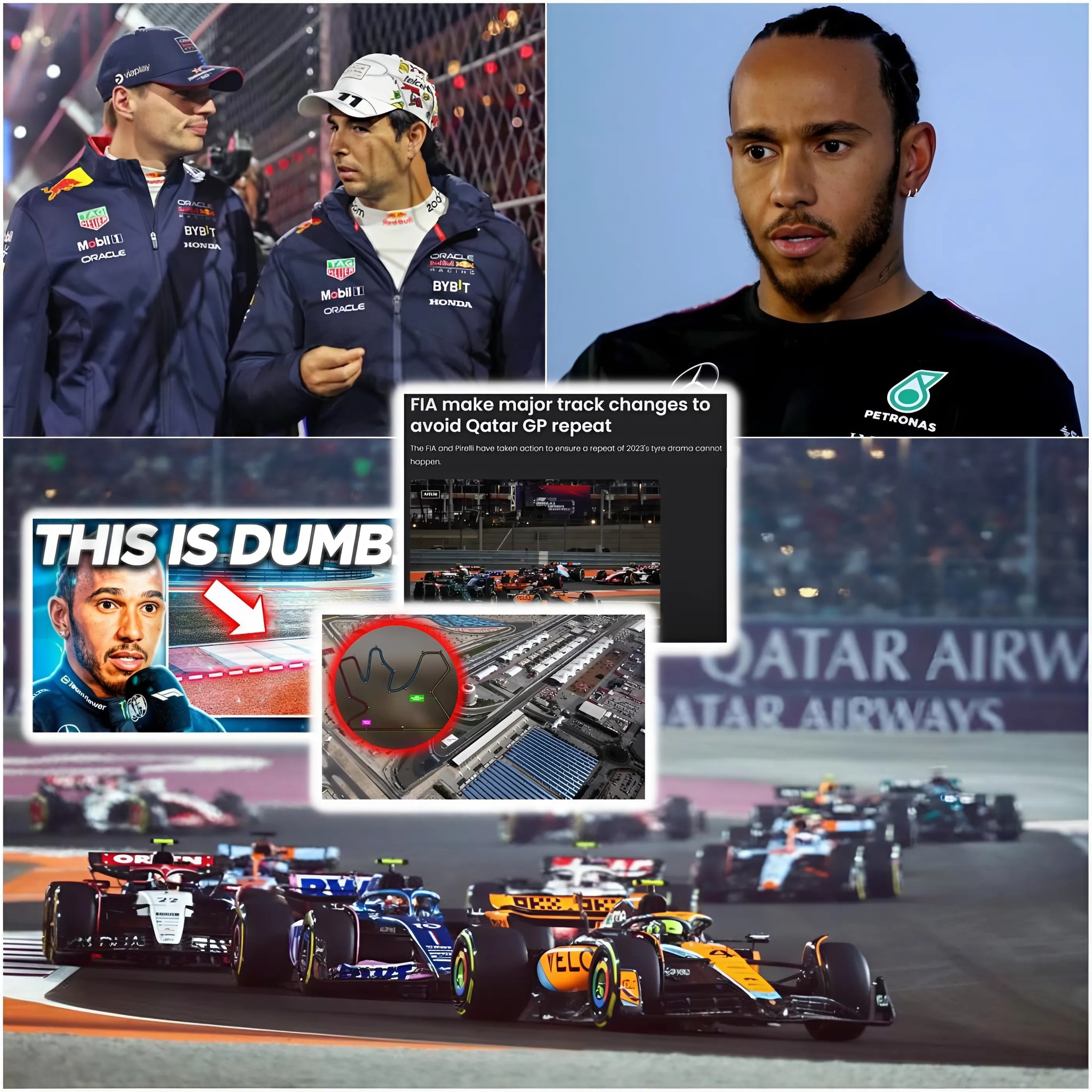 BREAKING NEWS: F1 Drivers FACING a DISASTER At Qatar GP After SHOCKING ...