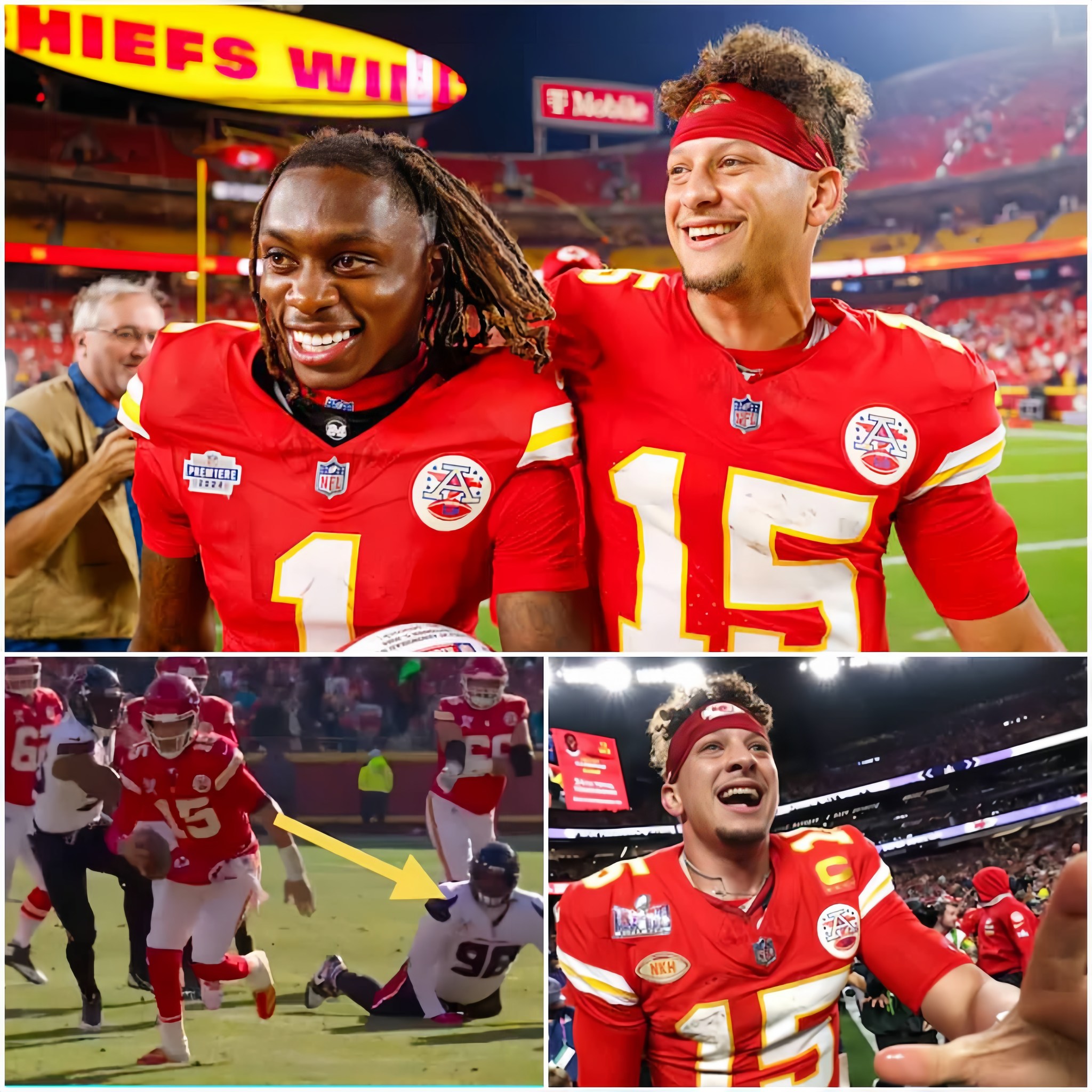 Patrick Mahomes Explains Why His Favorite Pass to Xavier Worthy Was One ...