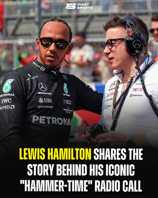 Lewis Hamilton reveals origins of famous ‘hammer-time’ radio call