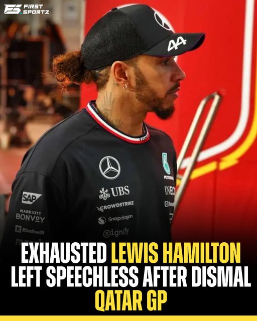 Exhausted Lewis Hamilton left speechless after dismal Qatar GP