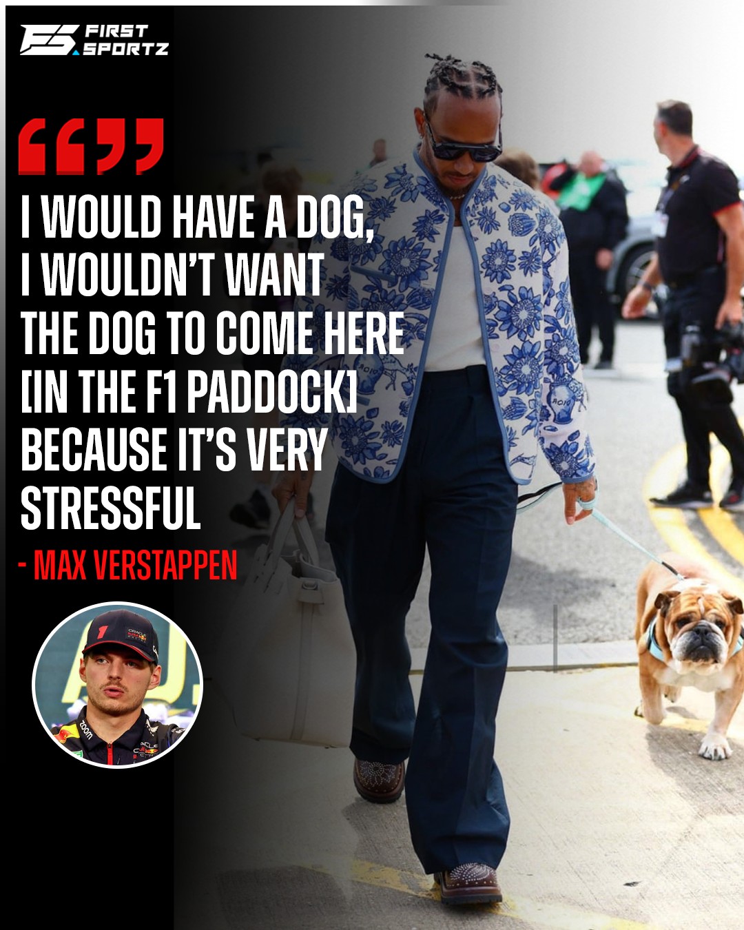 Max Verstappen gives subtle warning to Lewis Hamilton over F1 paddock ...