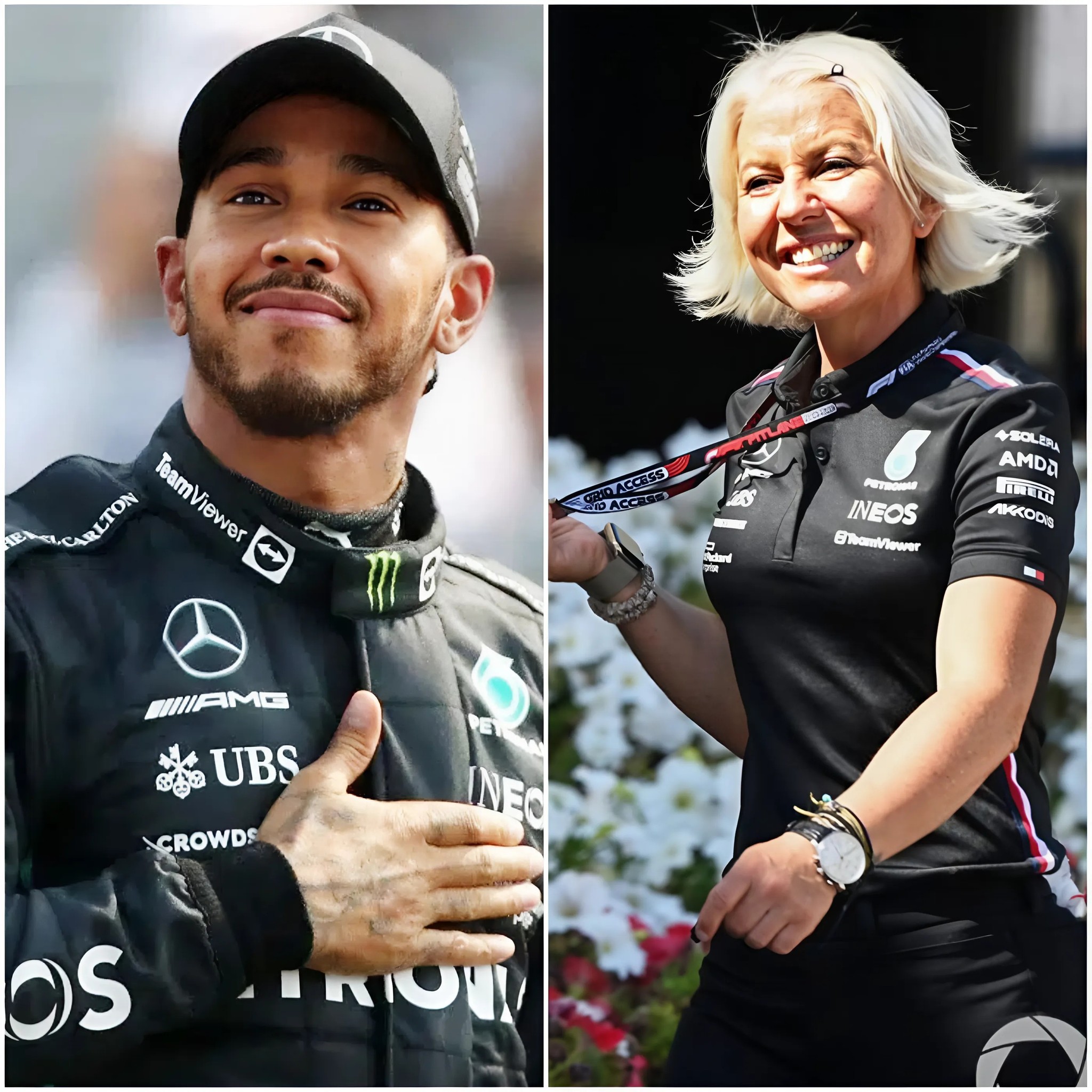 Lewis Hamilton REUNITED With Long-Time F1 Trainer Angela Cullen