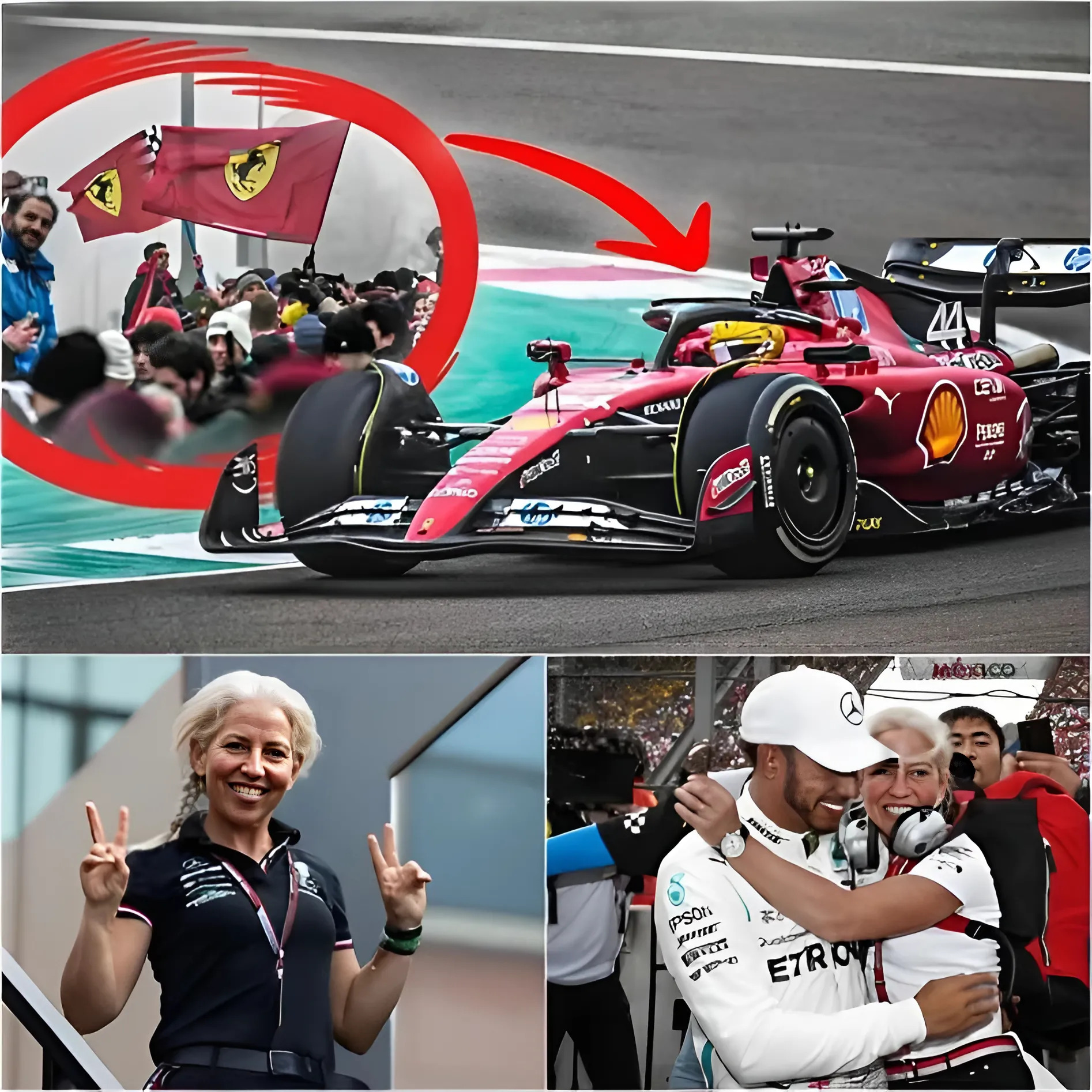 FORMULA F1 NEWS: Angela Cullen Hired Back By Hamilton For Ferrari Debut