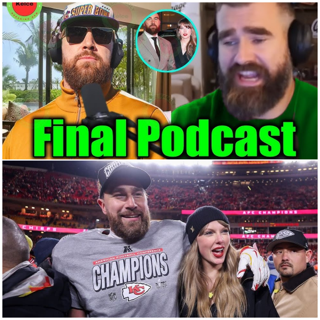 Jason's Shocked Reaction When Travis Announces Final Podcast Episode ...