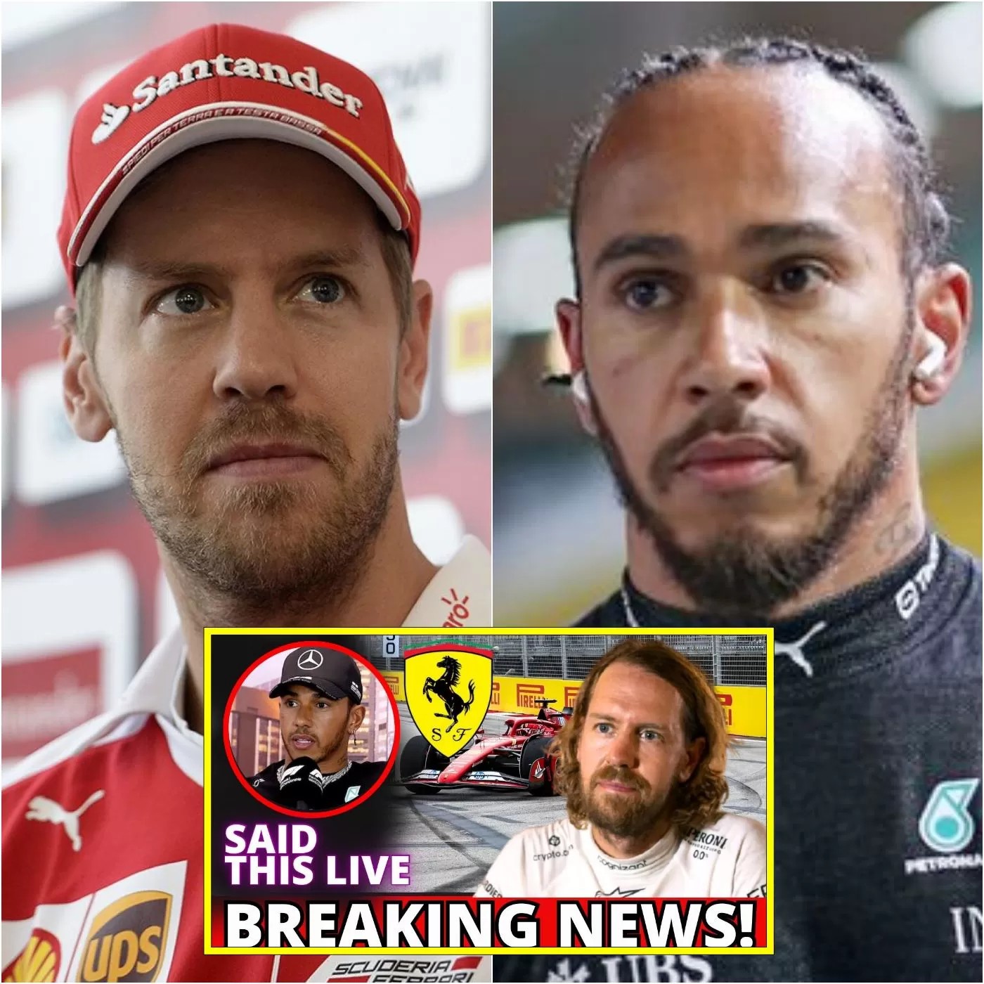 BOOMSELL!! Fans SHOCKED as Sebastian Vettel REVEALS the TRUTH About ...