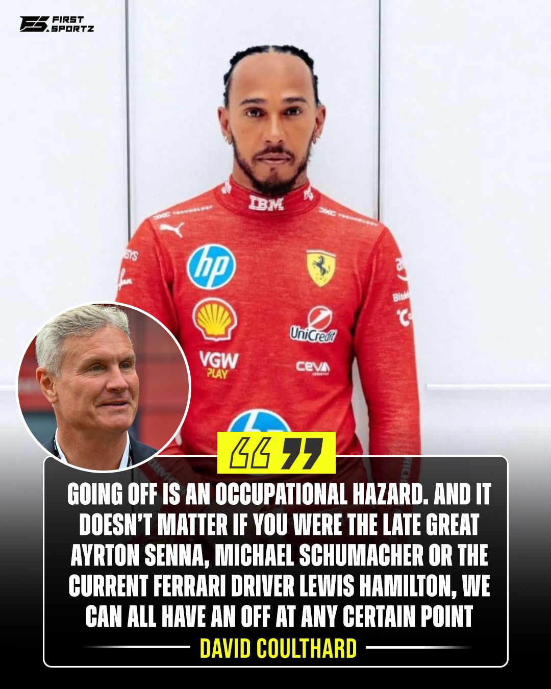 Ex-F1 driver pinpoints Lewis Hamilton’s ‘occupational hazard’ over ...