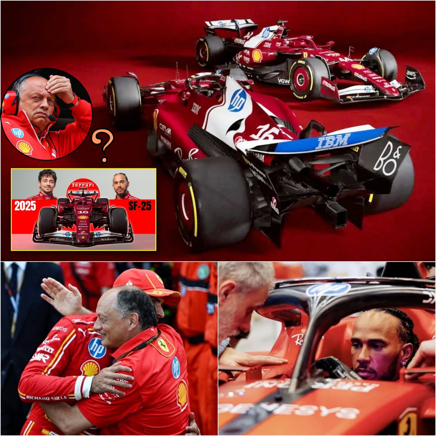 F1 BREAKING NEWS: First shakedown footage emerges as Ferrari SF-25 ...