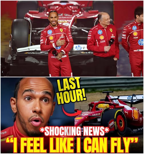 AMAZING TEST RESULTS of LEWIS HAMILTON’S FERRARI SF-25 IGNITE a NEW ERA ...