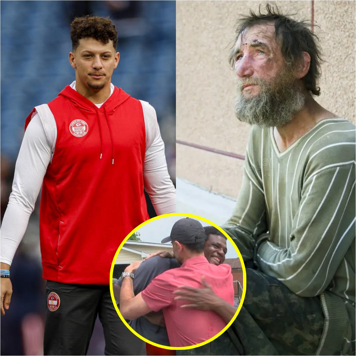 Patrick Mahomes Touching Act Changed the Lives of a Homeless Man!