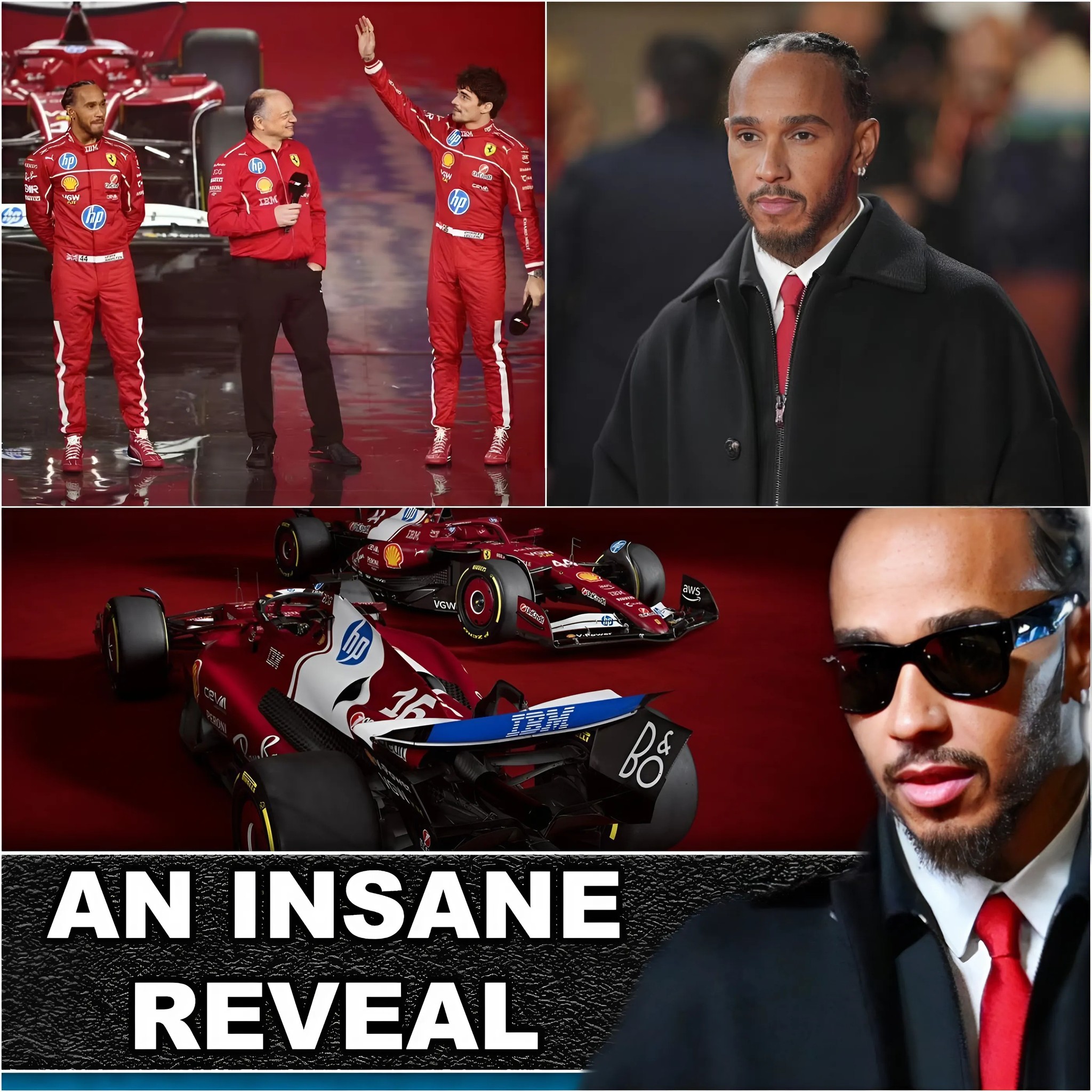 BREAKING NEWS🛑 Hamilton’s Big Statement As Ferrari Release 2025 Car!!!!