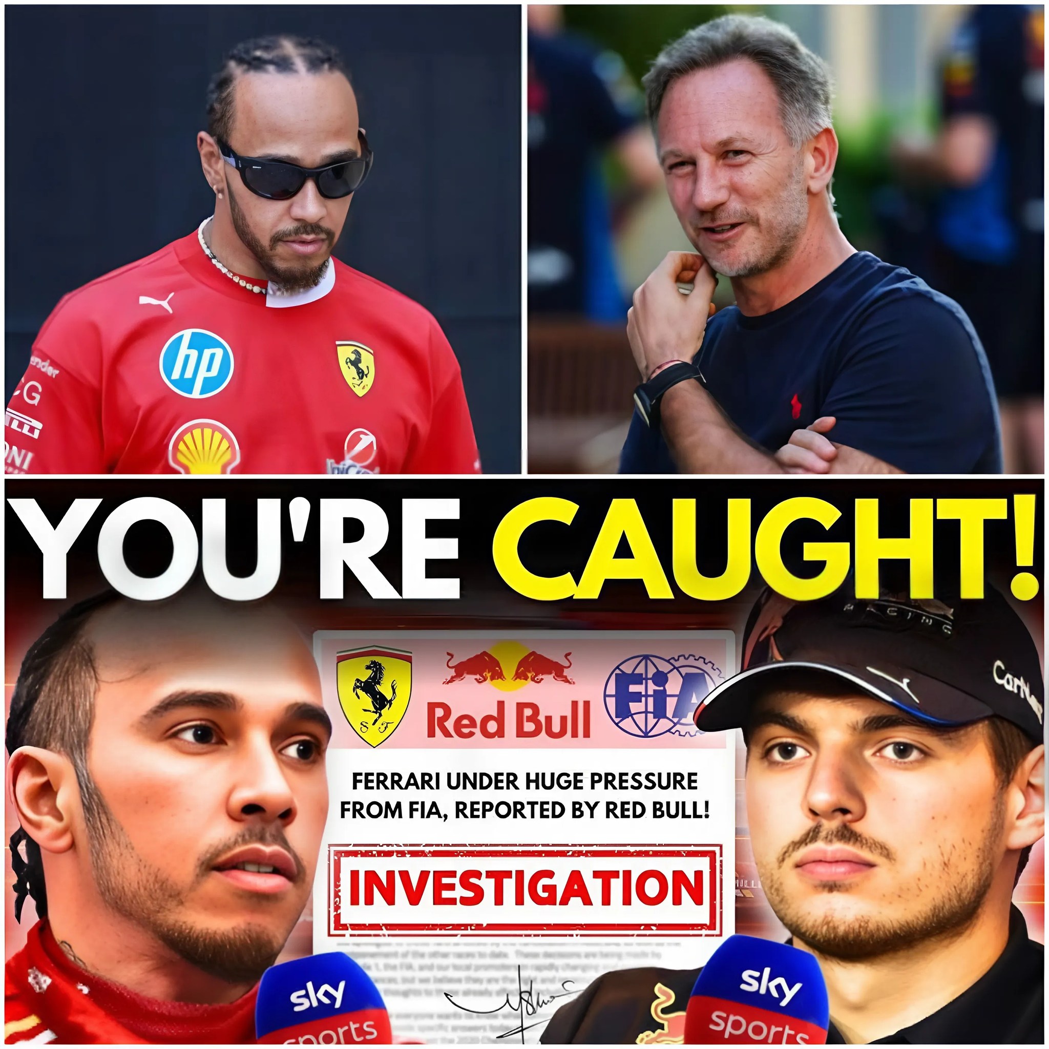 F1 BOMBSHELL!! Ferrari Under HUGE PRESSURE From FIA After SHOCKING ...