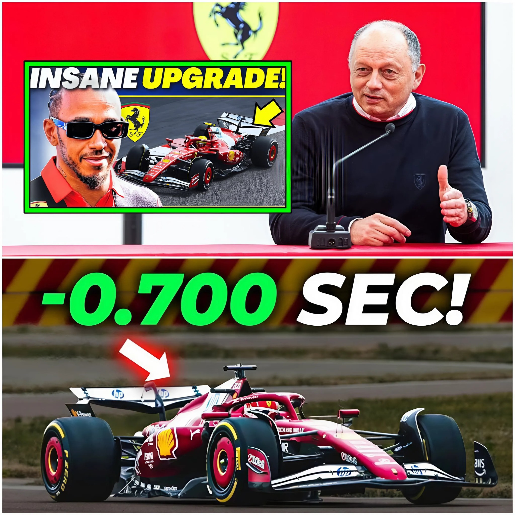 EXPLOSIVE!! Lewis Hamilton’s INSANE SF-25 Upgrade That Will Change ...