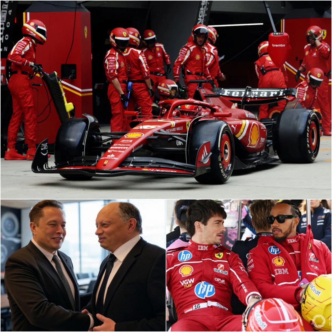 Elon Musk shocks Formula 1 community: ‘I will own Scuderia Ferrari HP ...