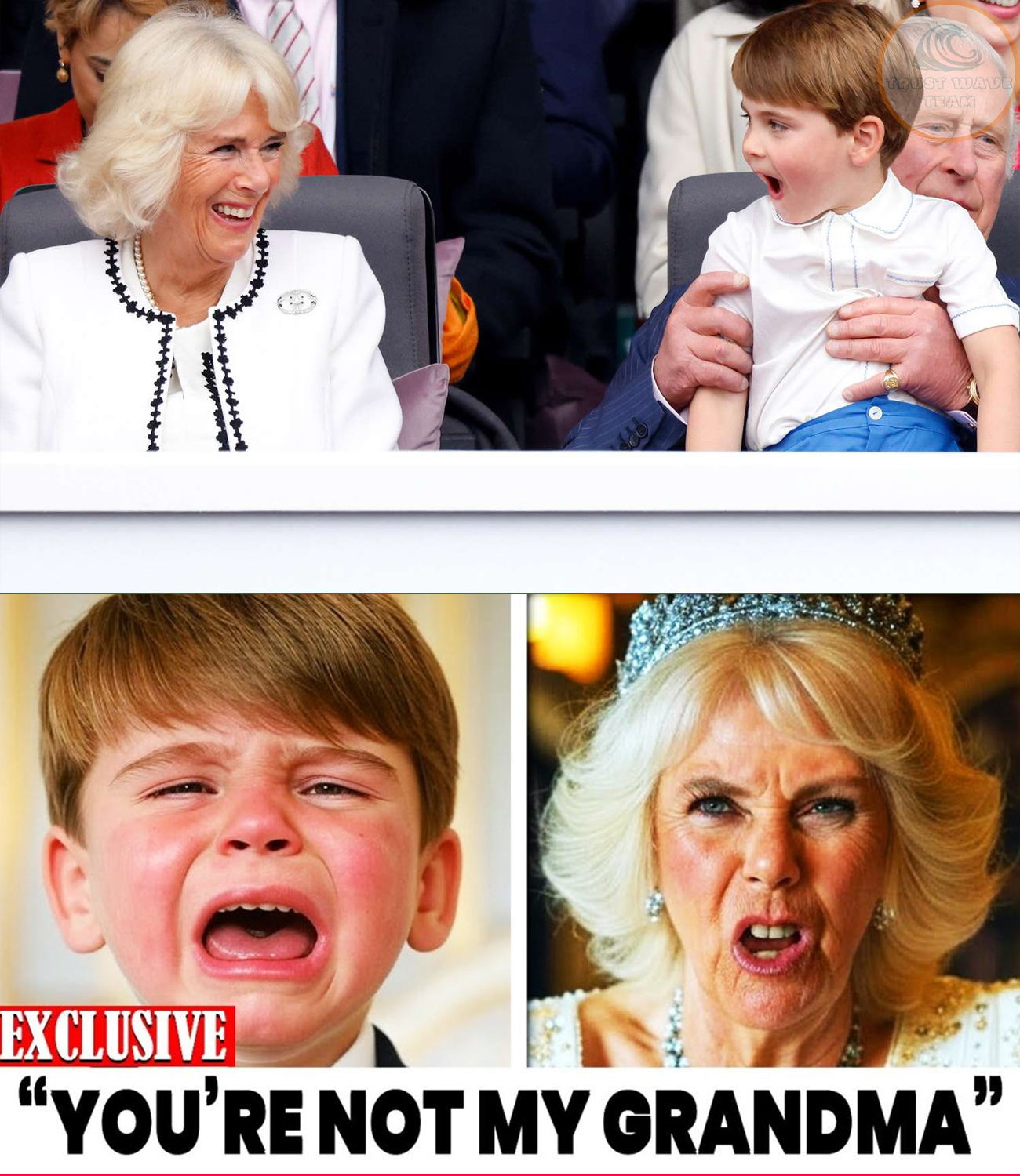 Fans in SHOCK as Prince Louis Makes SHOCKING Confession About Camilla ...