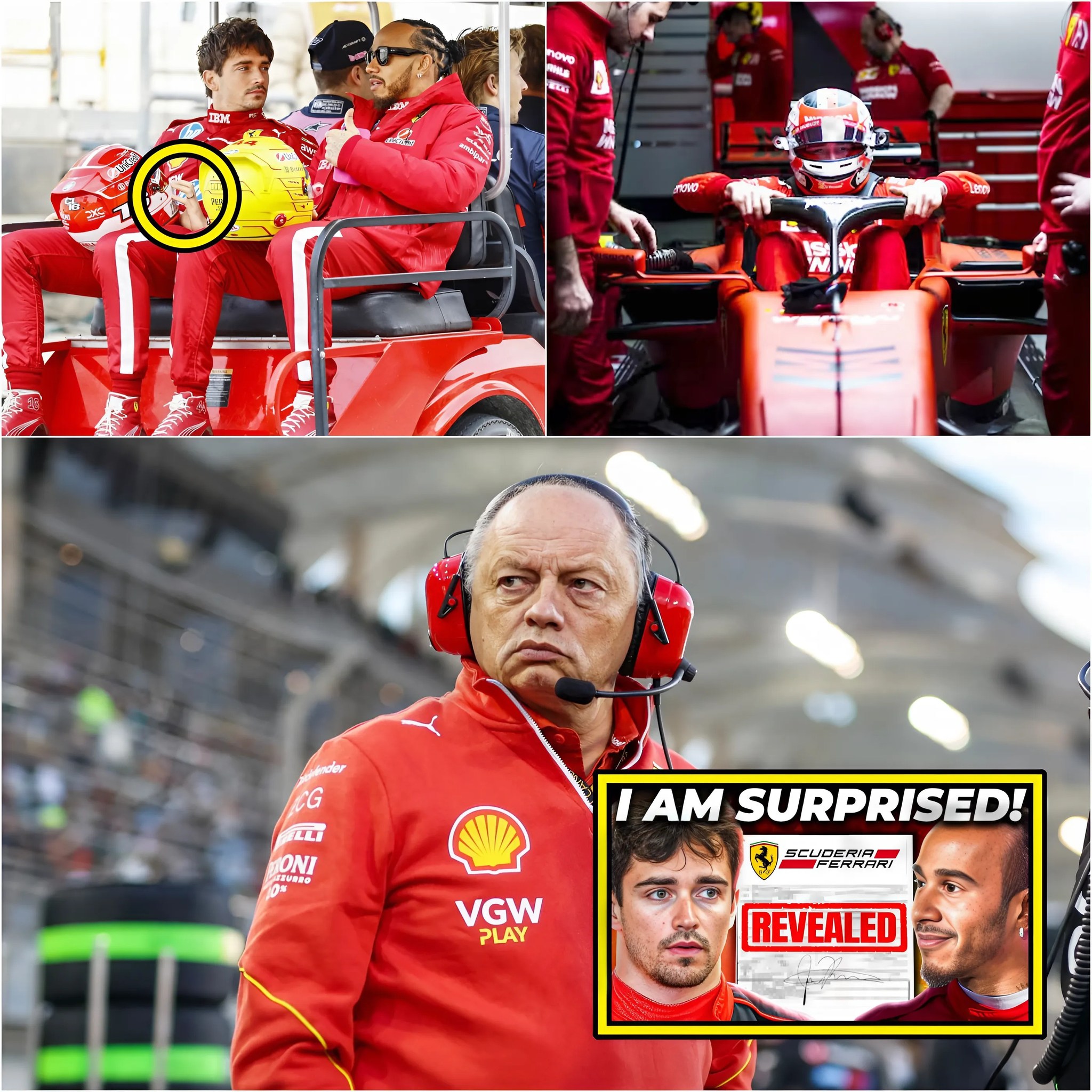 Hamilton unexpectedly reveals detail he can’t keep up with Leclerc ...