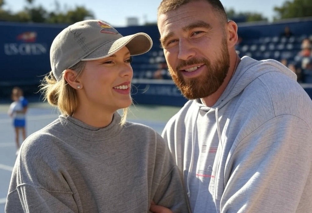 Travis Kelce and Taylor Swift Can’t Keep Their Hands Off Each Other ...